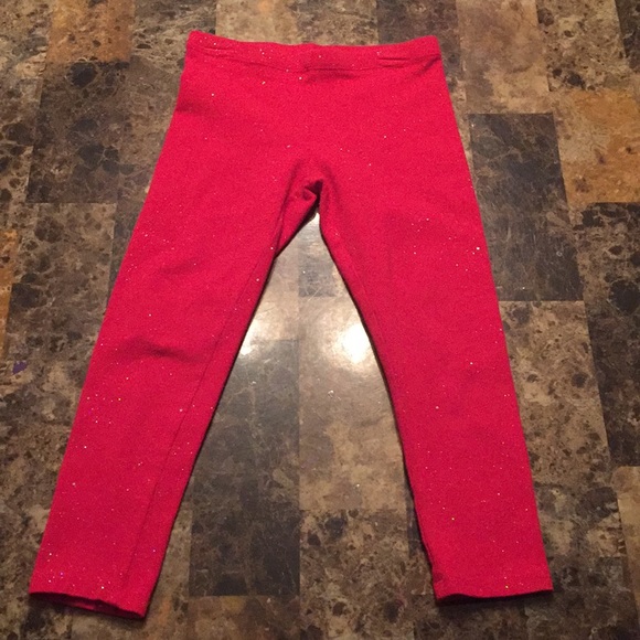Faded Glory | Bottoms | Size 45 Red Sparkling Pants | Poshmark